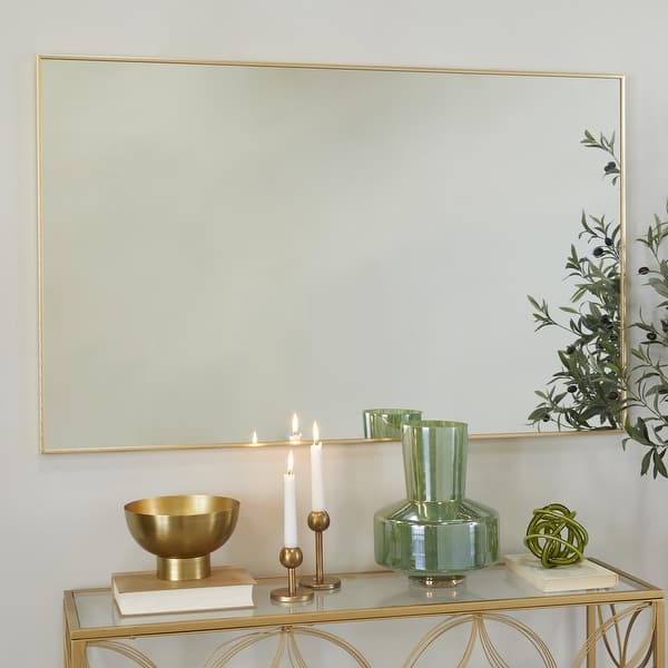 thin frame wall mirror