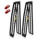 10ft Aluminum Loading Ramp Dirtbike Motorcycle Truck Single ATV Ramp ...