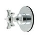 Hamilton Single-Handle Six-Way Diverter Valve with Round Trim Kit - Bed ...