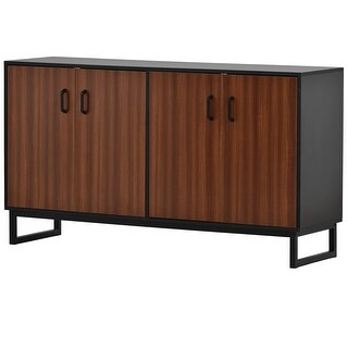 Large Storage Space Sideboard with Adjustable Shelves - Bed Bath ...