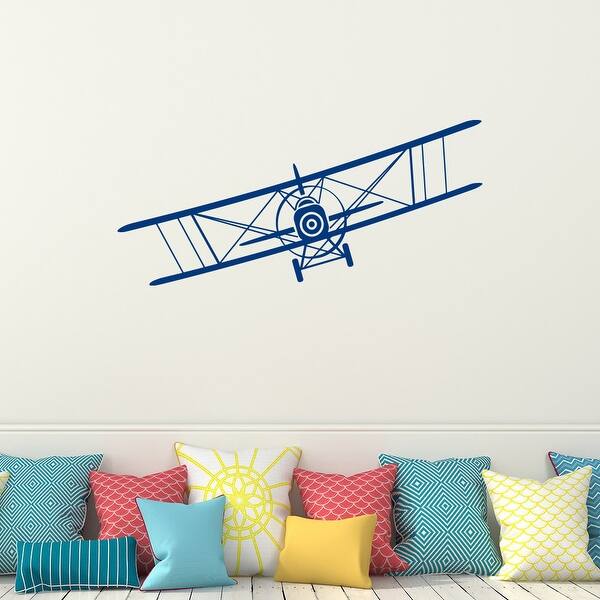 Plane Wall Decal Airplane Vinyl Sticker Decals - Bed Bath & Beyond ...