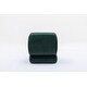 S-shape Velvet Fabric Ottoman Footstool - Bed Bath & Beyond - 36917381