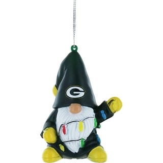 Green Bay Packers Mini Vinyl Gnome w/ Lights Ornament - Bed Bath ...
