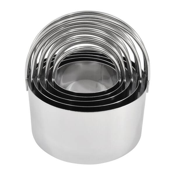 Biscuit Cutter Stainless Steel Set of 5 - Silver - Bed Bath & Beyond ...