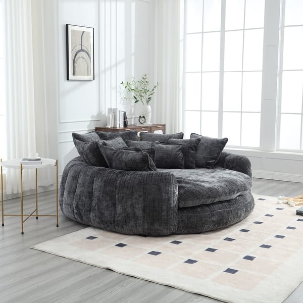 rounded back sleeper sofa