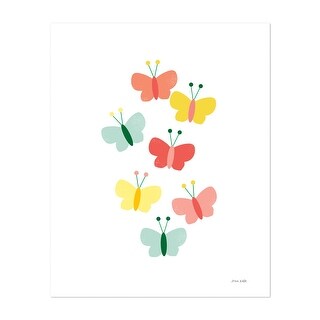 Butterfly Friends Illustrations Animals Butterflies Art Print/Poster ...