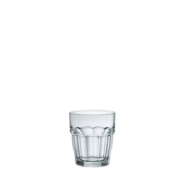 Bormioli Rocco Rock Bar Stackable Double Old Fashioned Glass Set of 6 ...