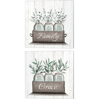 Elizabeth Tyndall 'Family & Grace' Canvas Art (Set of 2) - Bed Bath ...