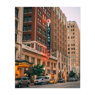 Tulsa Oklahoma Atlas Life Tulsa 02 Photography City Art Print/Poster ...