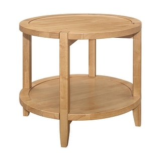 Isbell Maple End Table with Shelf - Bed Bath & Beyond - 40192740