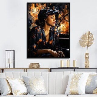 Designart "Harlem Renaissance Woman Portrait" Harlem Renaissance Black ...