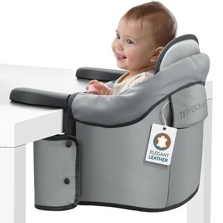 Elegant Faux Leather Hook On High Chair for Table Clip On High Chair to ...