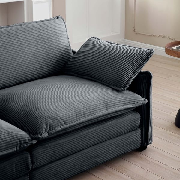 gray 2 seater sofa