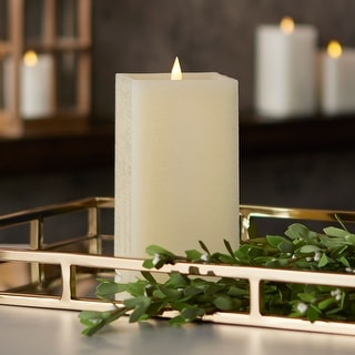 Classic Motion Flameless Square Candle 4x8 Ivory - Bed Bath & Beyond ...