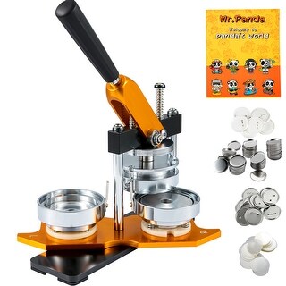 Button Maker Machine, 75 mm (3 inch) Badge Punch Press Kit, Children ...