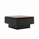 Mid Century Modern MDF Lift Top Coffee Table with Hidden Storage and ...