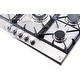 K&H 5 Burner 30 Inch Built-in LPG Gas Stove Top Stainless Steel Surface ...