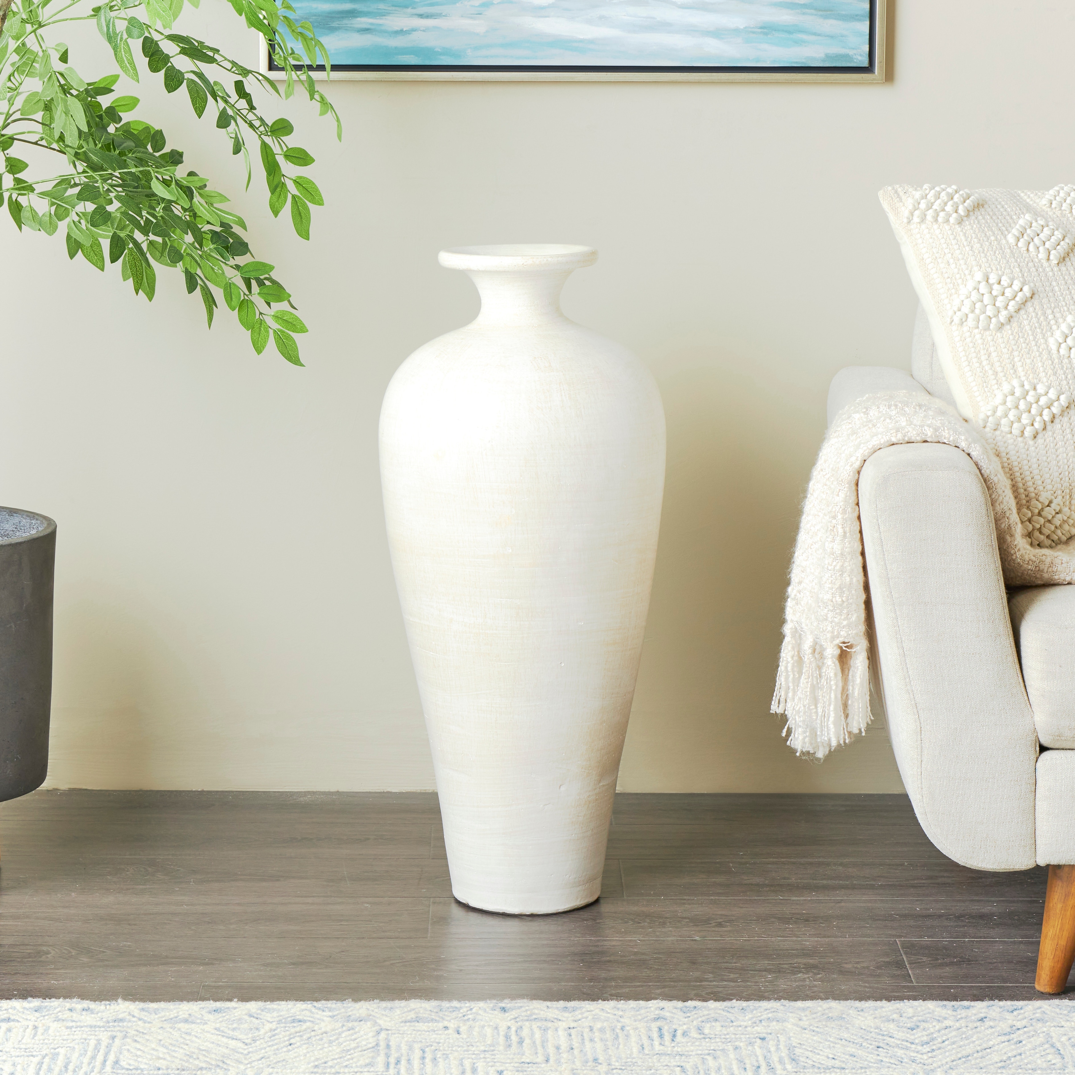 ceramic floor vase large