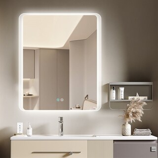 LED Mirror for Bathroom,LED Vanity Mirror,Dimmable Vanity Mirror - Bed ...