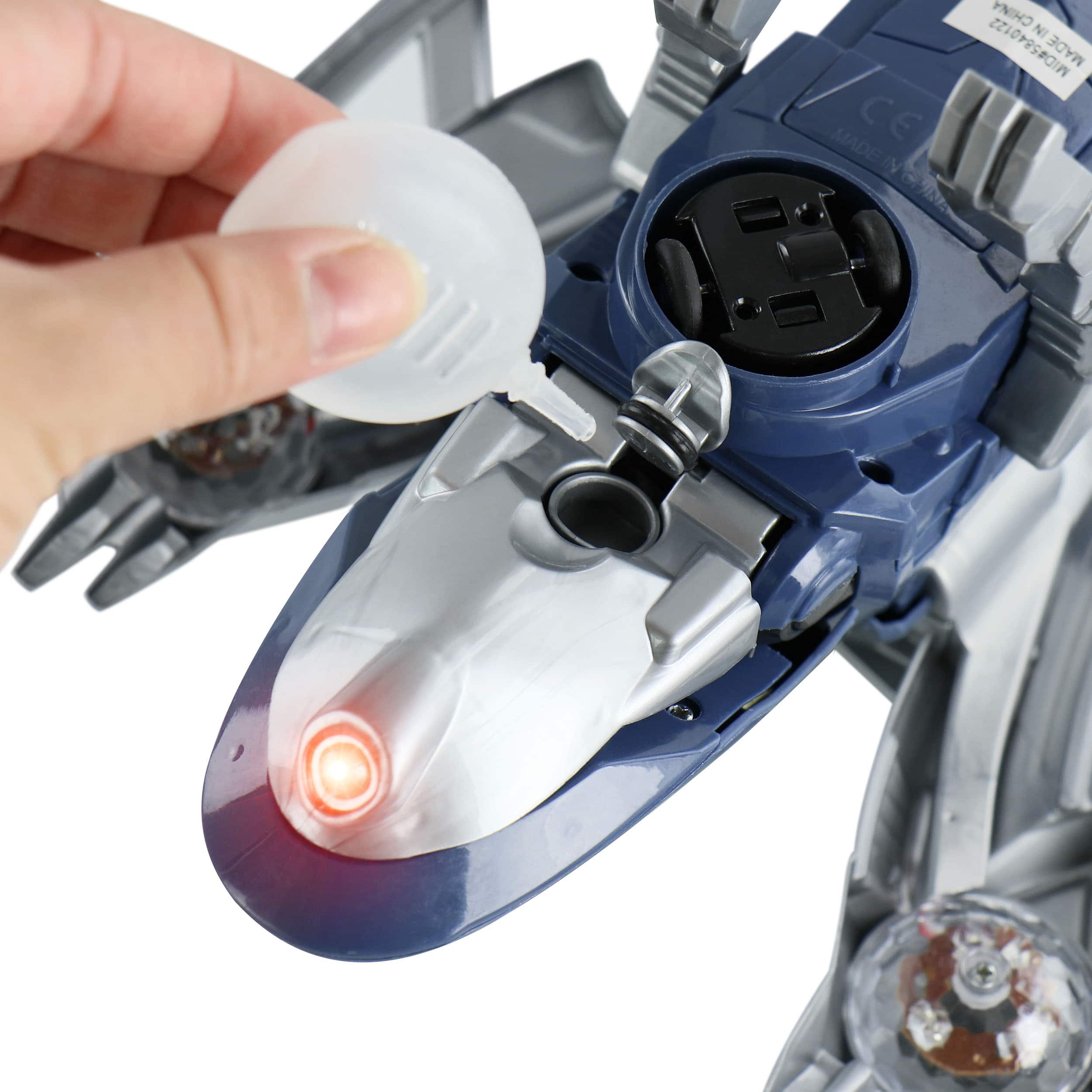 Vivitar Robo Transforming Dino Helicopter with Mist Spray - On Sale ...