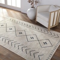 Taos Machine Washable Tribal Area Rug - Bed Bath & Beyond - 37095974