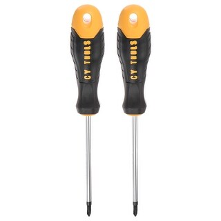 2pcs Y-type Screwdriver 4mm Magnetic Tri-point Screw Driver 4" CR-V ...