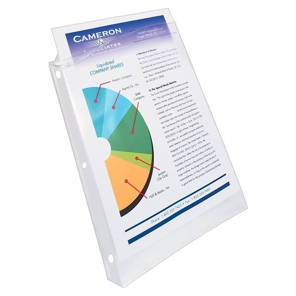 Avery Heavyweight Sheet Protectors, 8-1/2 x 11 Inches, Non-Glare, Pack ...