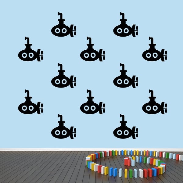Submarine Wall Decal Set - Bed Bath & Beyond - 23559265