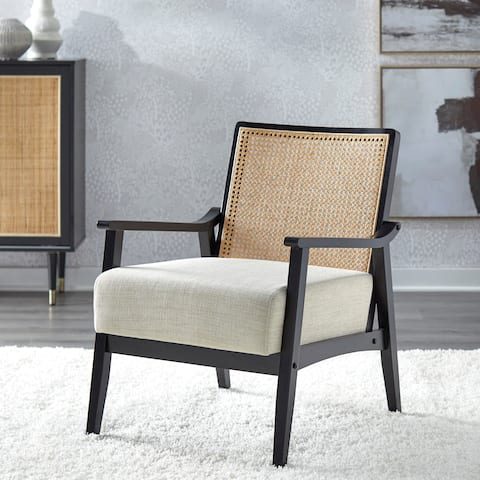 Mid-Century Modern, Walnut Finish Accent Chairs - Overstock