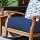 Cambridge Casual Leon Teak Patio Rocking Chair - Bed Bath & Beyond ...