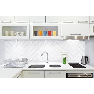 Merola Tile Metro Soho Subway Matte White 1-3/4" x 7-3/4" Ceramic Floor ...