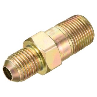 Extension Pipe Fitting 9/16"-18 UNF Male to 3/8 PT Hex Connector - Bed ...