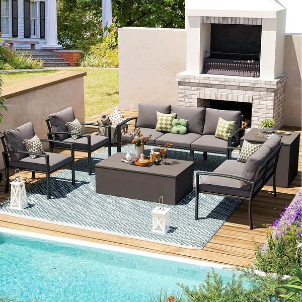 Modern patio conversation sets store