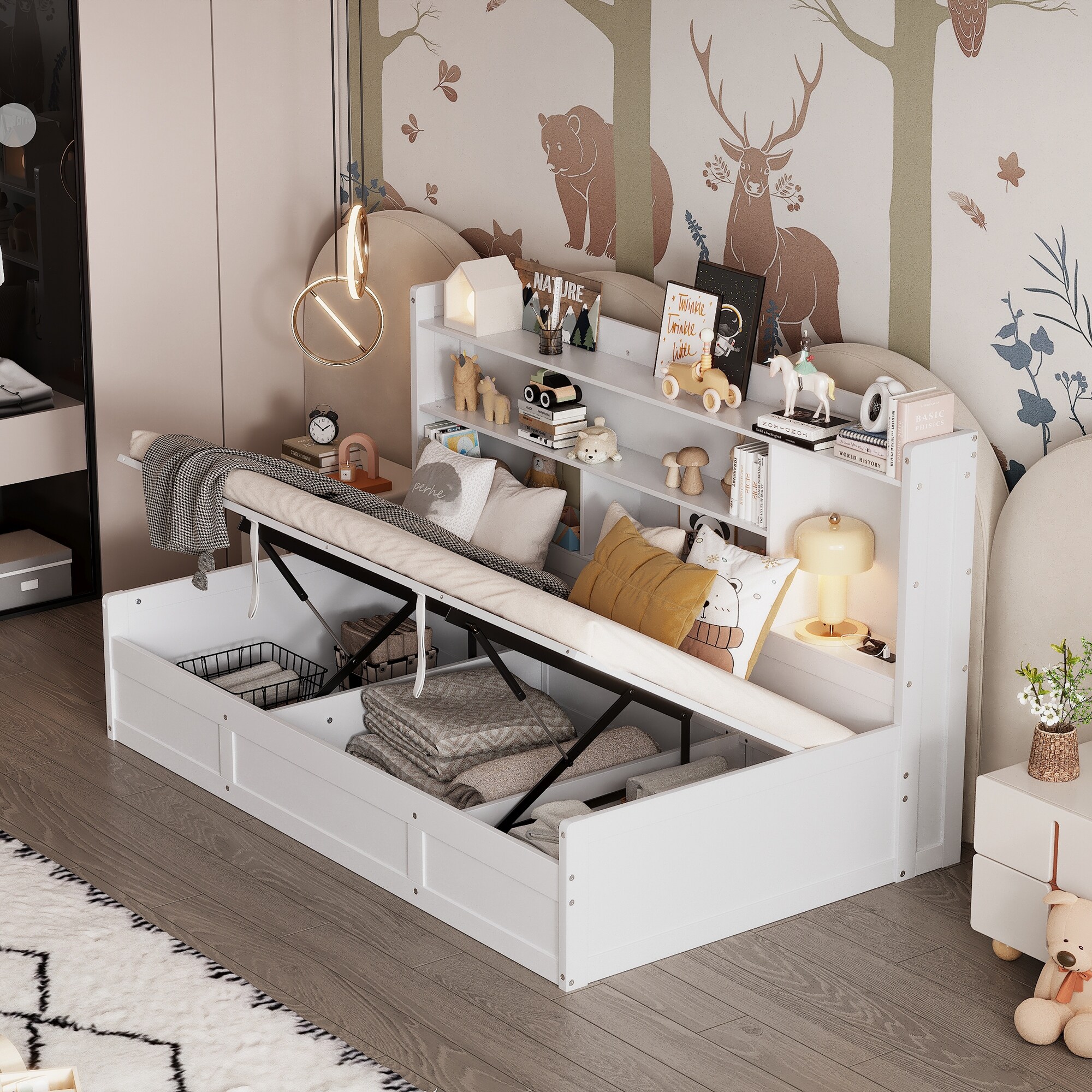 Daybed with storage underneath store