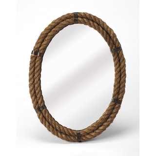 Butler Darby Oval Rope Wall Mirror - Bed Bath & Beyond - 18126004