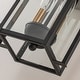 2-Light Large Outdoor Pyramid Matte Exterior Wall Lantern Sconce Light ...