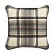 Daniel Plaid 20" Square Decorative Throw Pillow - On Sale - Bed Bath ...