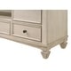 Roseanne 5 Piece Cream Brown Panel Bedroom Set - Bed Bath & Beyond ...