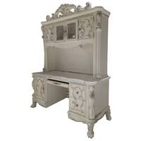 ACME Dresden Computer Desk and Hutch in Bone White - On Sale - Bed Bath ...