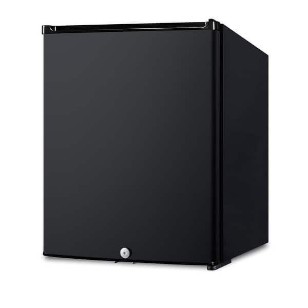Summit 16 Inch Wide 0.7 Cu. Ft. Compact Refrigerator with Locking Door ...