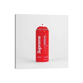 iCanvas "Brandalism Supreme Spray Paint Can" by Antonio Brasko Canvas ...