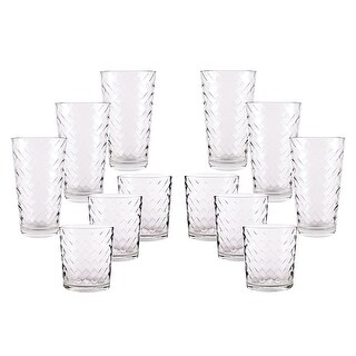 Chevron 12Pc . Entertaining Set - Bed Bath & Beyond - 40264625