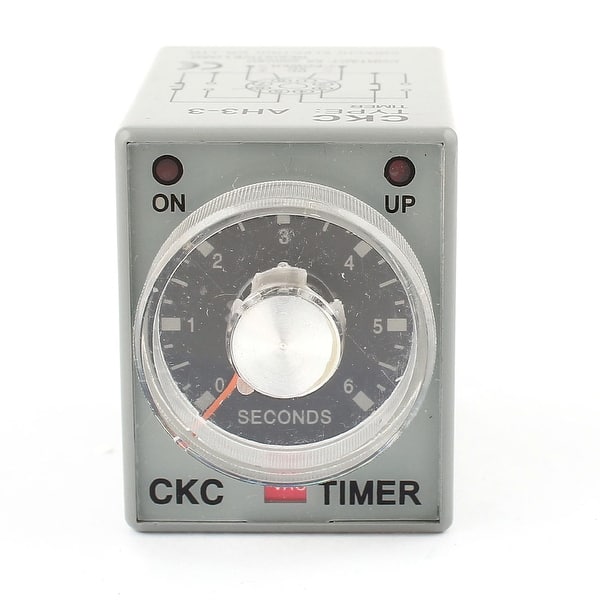 Rotary Knob Control 8pin 0 6 Seconds Time Delay Relay Timer Ac 220v