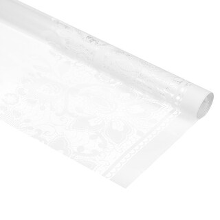 Cellophane Wrap Wrapping Paper 22" x 23" Butterfly Pattern, Clear White ...