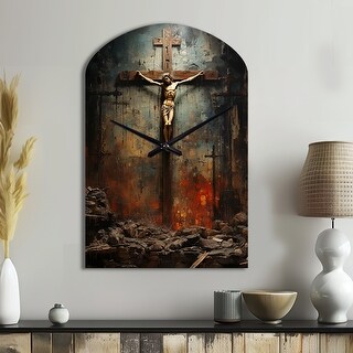 Designart - Christianity Crucifixion Darkness The - Christianity Wall ...