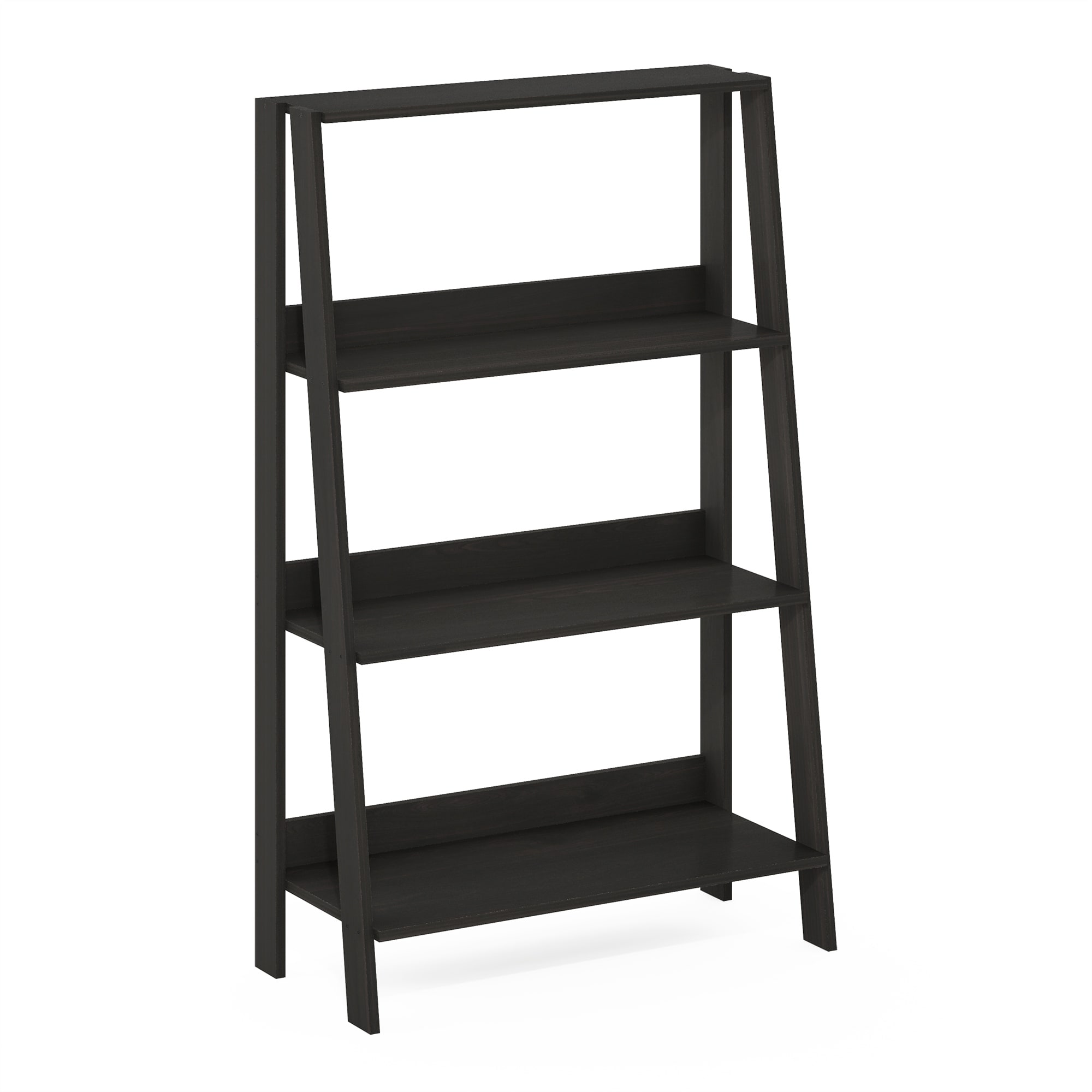 Furinno Ladder Bookcase Display Shelf 4 Tier Espresso On Sale Bed Bath Beyond 39970694