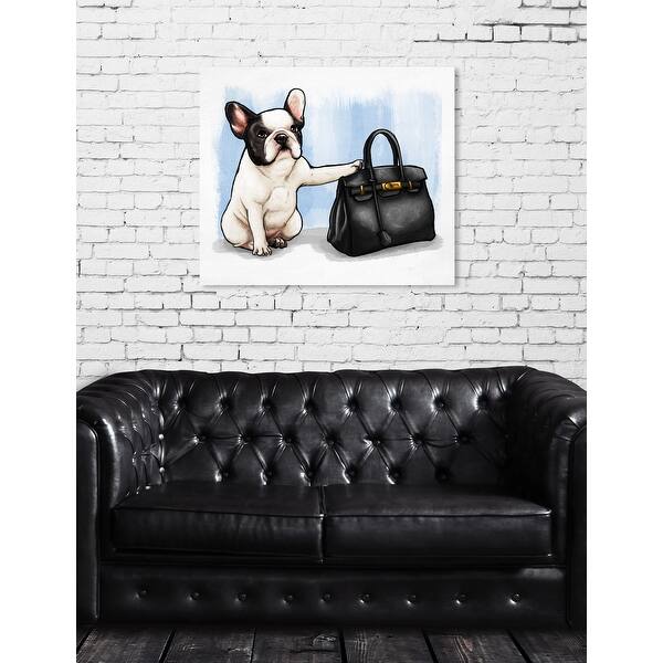 Oliver Gal 'The Clear Choice' Fashion and Glam Wall Art Canvas Print ...