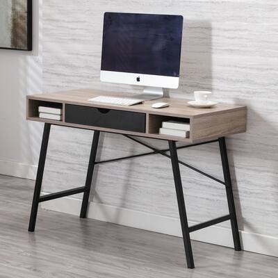 Computer Desk with Drawer, Home Office Table,Writing Study Table 43 ...