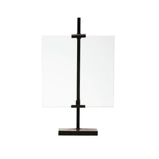 Adjustable Metal Stand and Glass Floating Photo Frame - Bed Bath ...