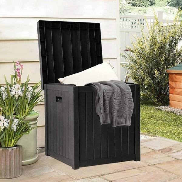 SUNCROWN 51-75 Gallon Deck Box Outdoor Storage Container - Bed Bath ...